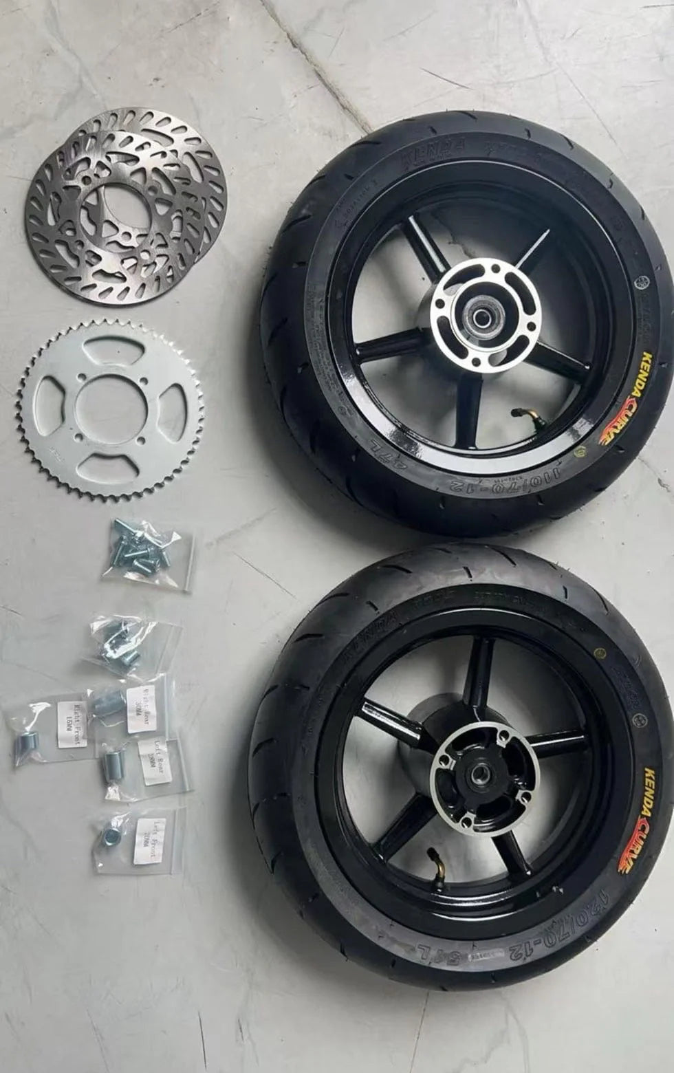 Tuttio/Razor Supermoto Wheels Kit – Motowrx Racing